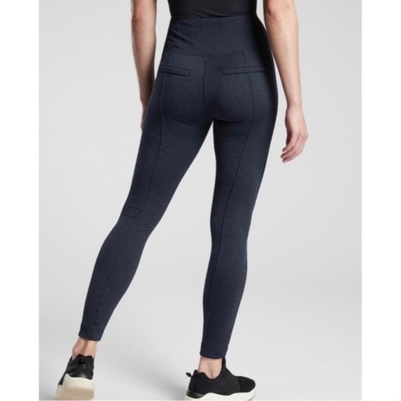 Athleta | Pants & Jumpsuits | Athleta Delancey Herringbone Tight ...